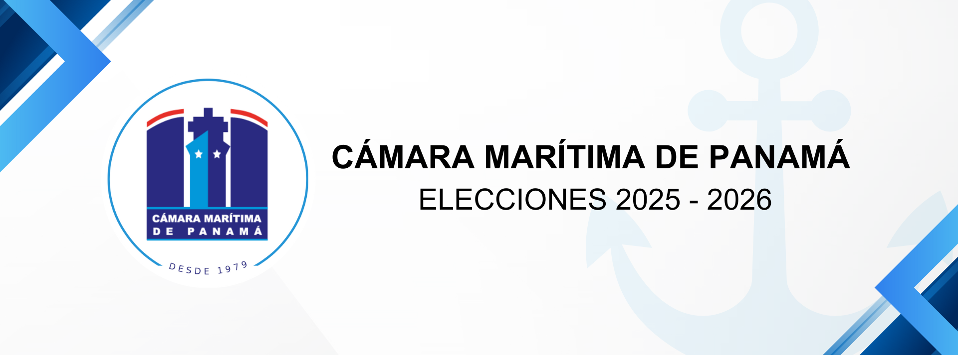 Elecciones CMP 2025- 2026 - Cámara Marítima de Panamá
